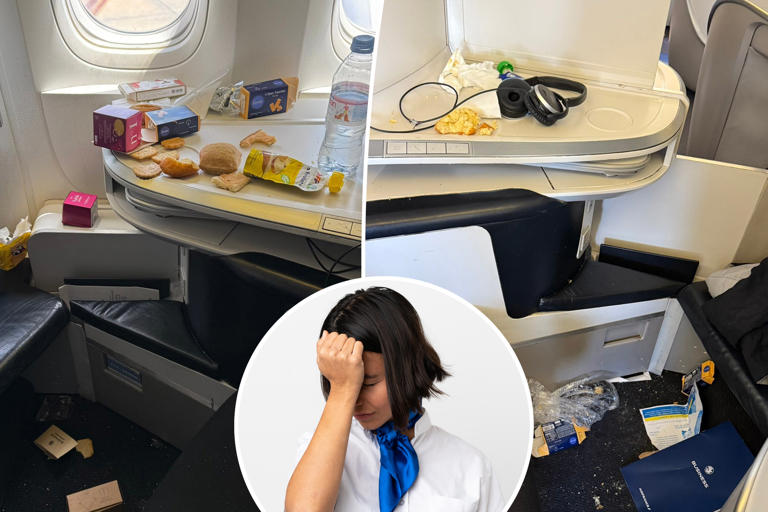 Air France captain slams ‘shameless’ business class flyer for being a slob
