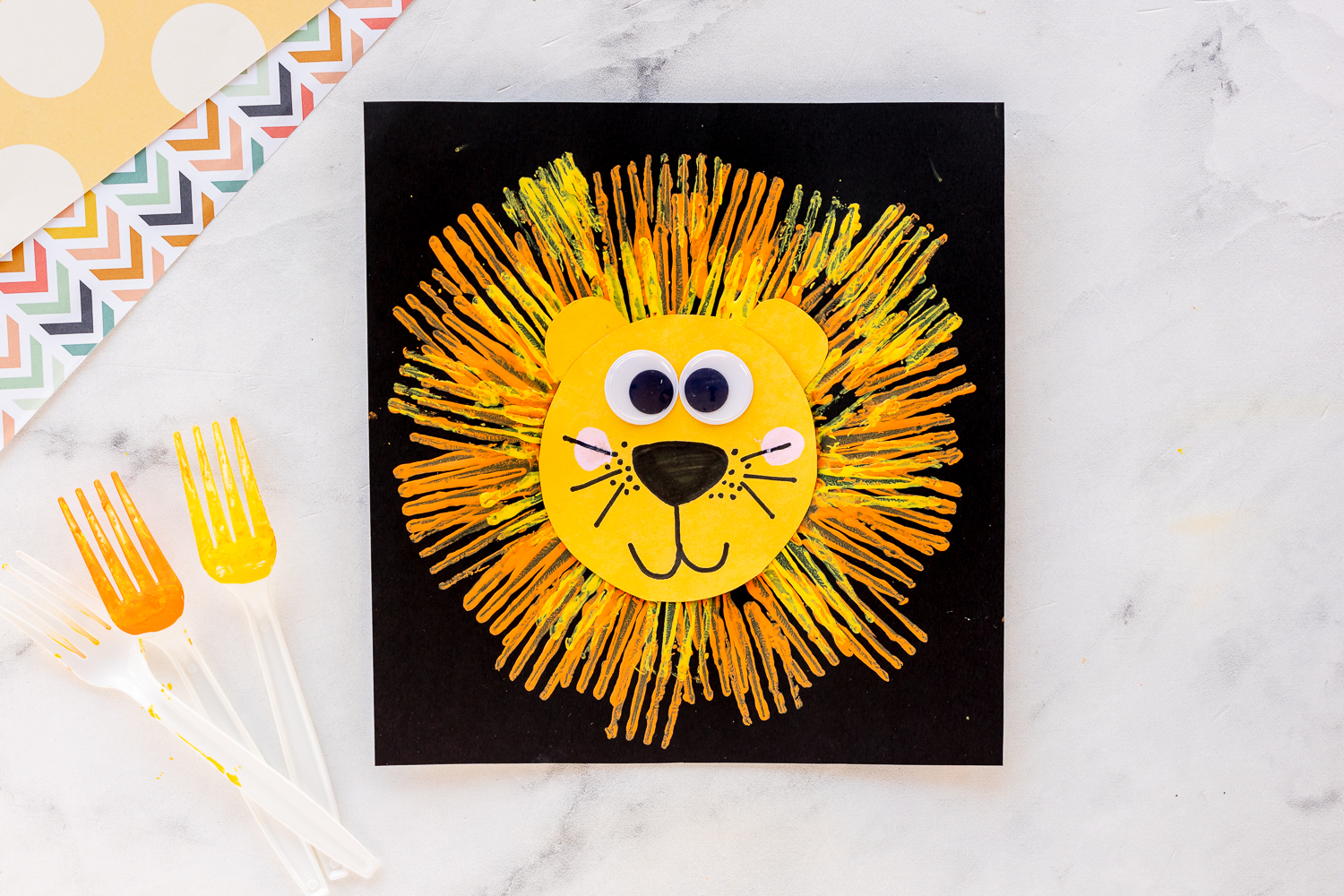 6 Insanely Fun Fork Painting Crafts That Will Totally Wow Kids