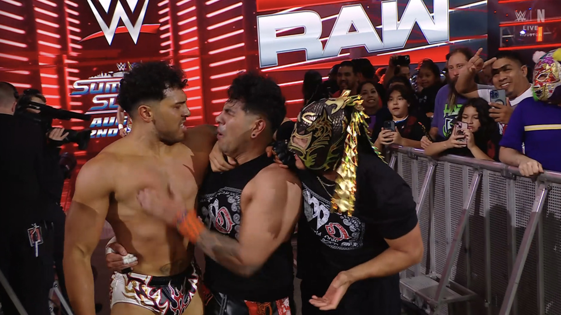 The LWO earn world tag team title match
