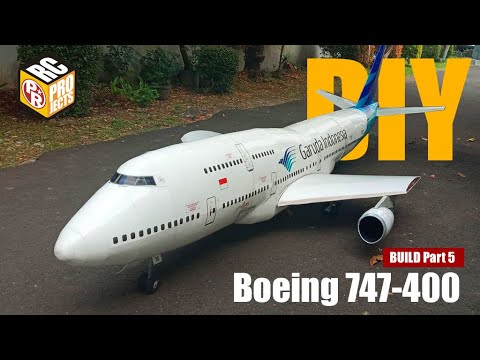 How I Built a Giant Boeing 747 RC Plane from Scratch