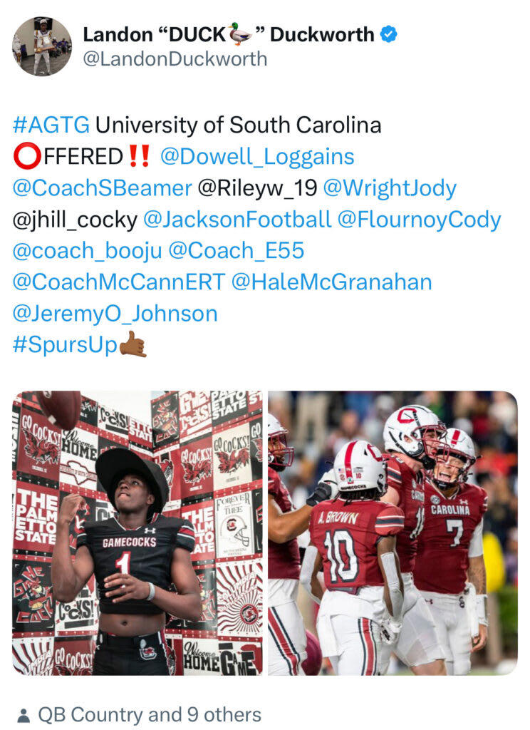 PHOTOS: Landon Duckworth throughout the recruiting process