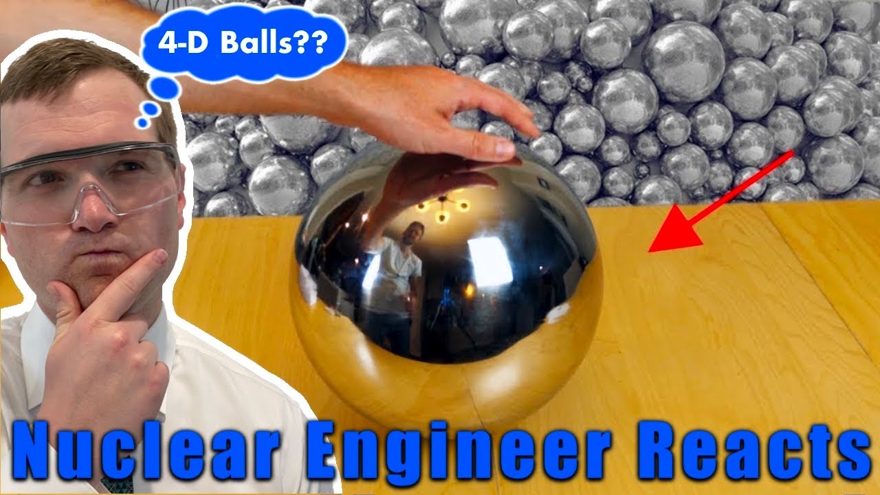 What a 4D Ball Looks Like in Real Life | Nuclear Engineer Reacts to The ...