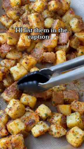 Crispy Chilli Lime & Coriander Potatoes – Easy Side Dish