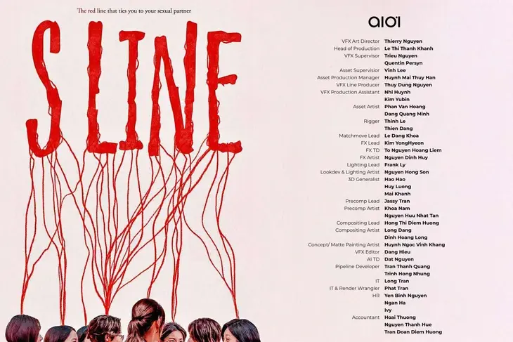 'Sợi chỉ đỏ tình dục' viral trong phim 'S Line' là do người Việt thực hiện