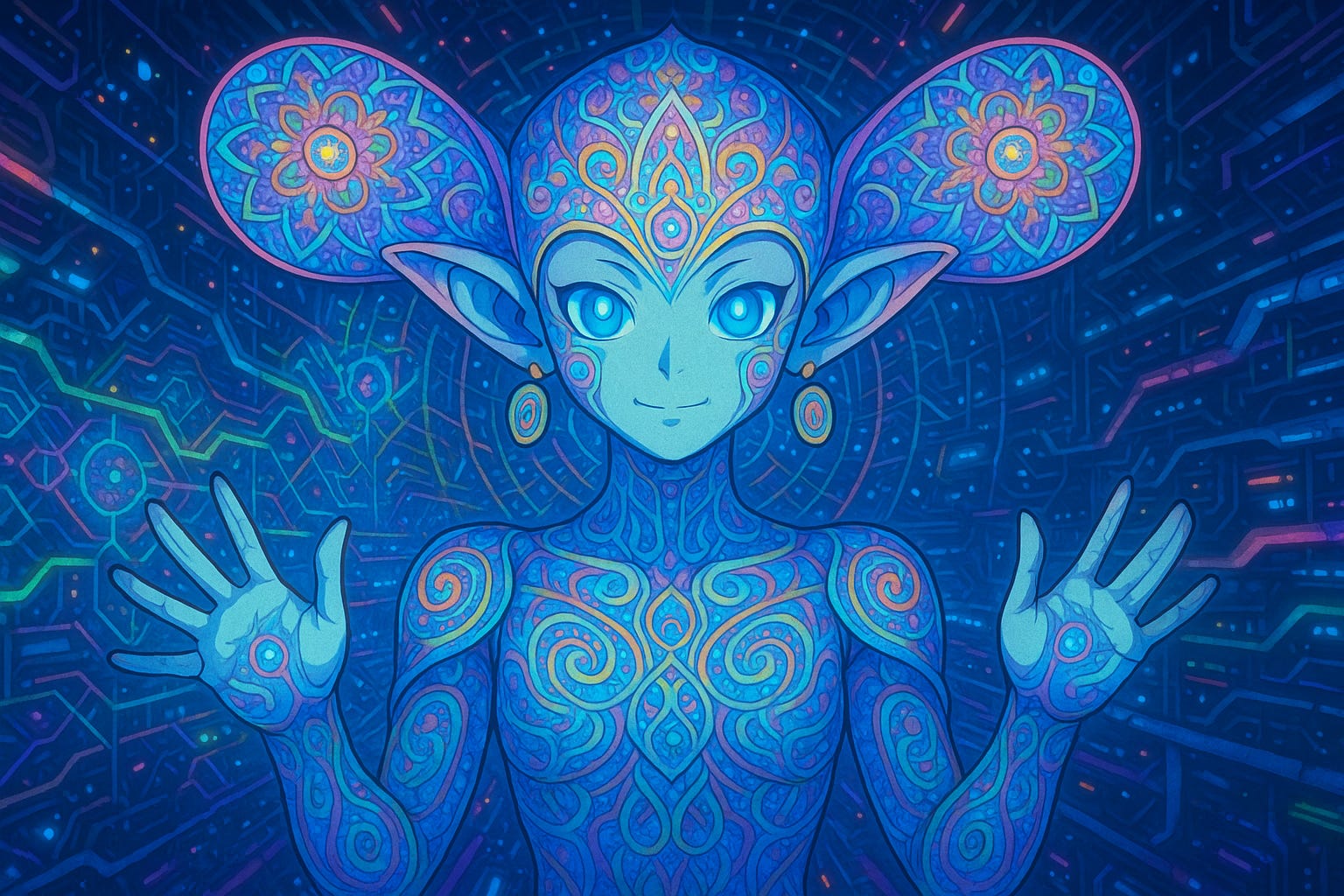 Machine Elves: Interdimensional Aliens or Bad Trip?