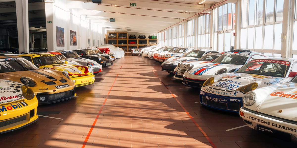 Follow Us Into Porsche's Secret Garage of Its Weirdest, Wildest, and ...