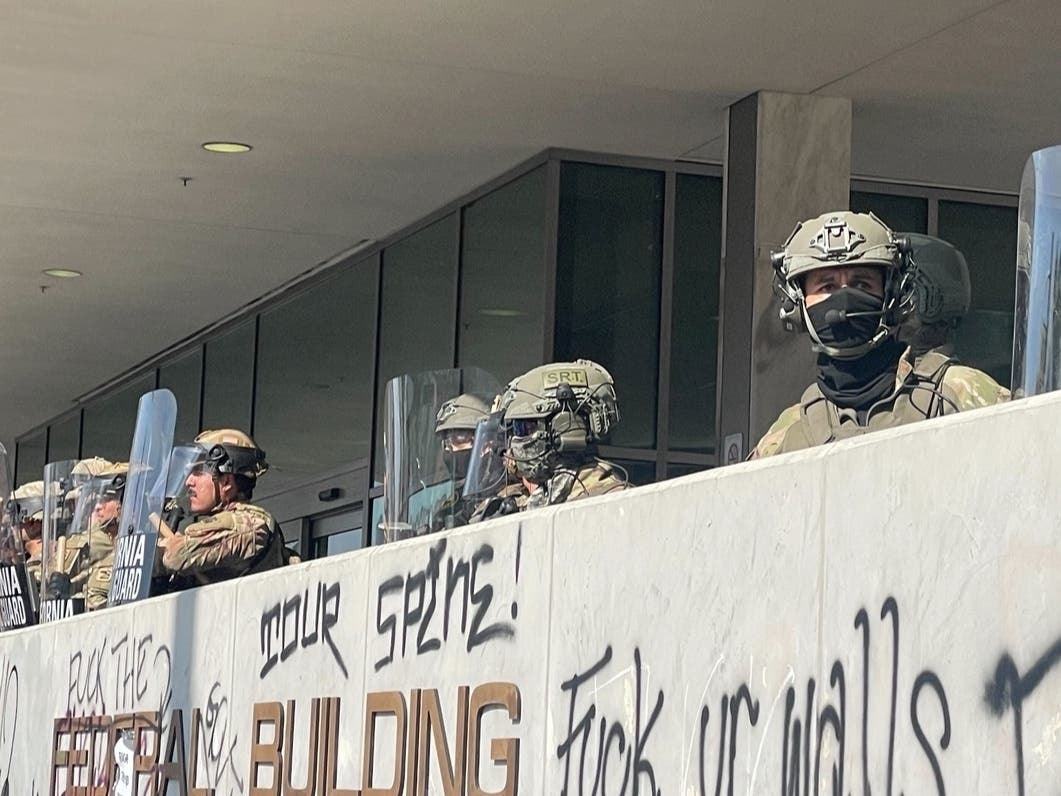 Marines Ordered To Leave LA: Pentagon Claims They Restored Order, Mayor ...