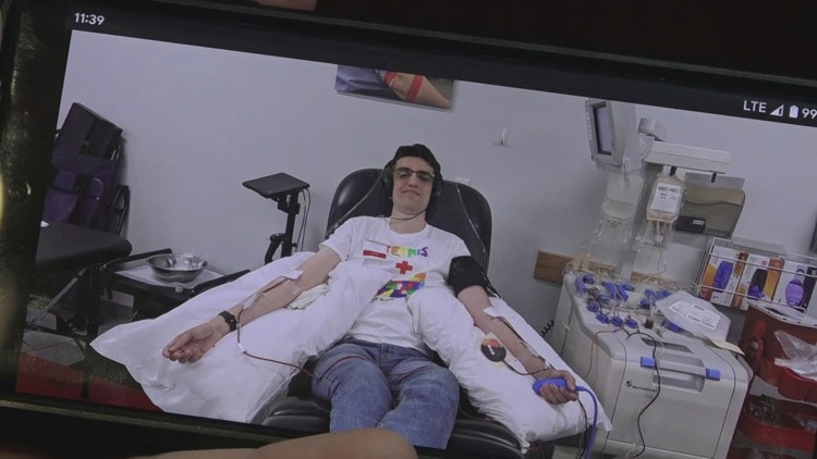 WNY man on a mission to donate platelets at every Red Cross in America