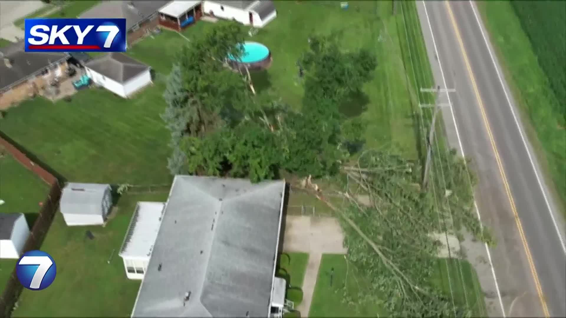 2 tornadoes confirmed in Clark County, NWS says