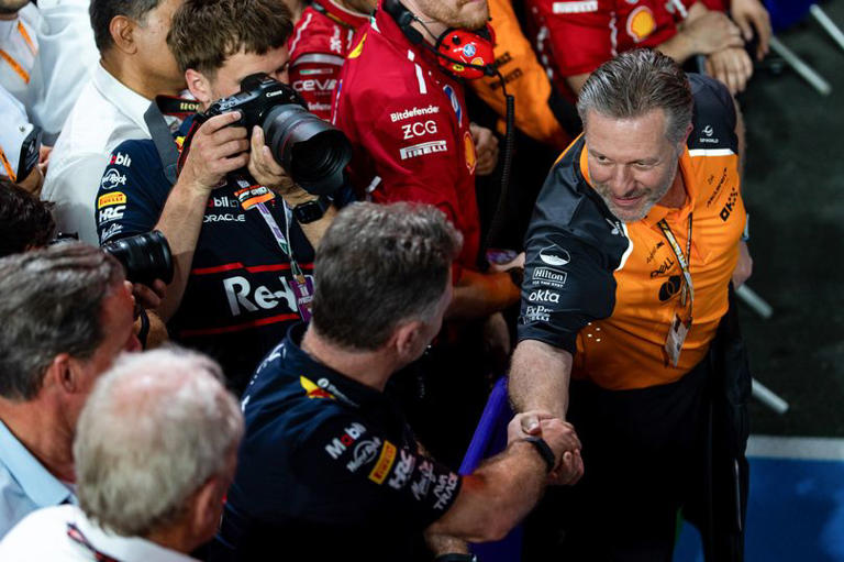 Zak Brown ‘not surprised’ by Christian Horner's Red Bull sacking as ...