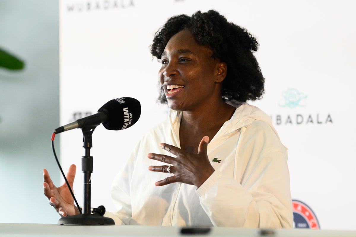 Venus Williams y Amanda Anisimova se suman a la lista de dobles mixtos ...