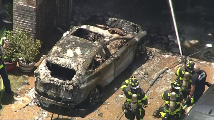 North Texas house fire possibly sparked by Tesla charger, officials say