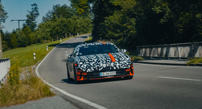 We Ride in a Prototype of Mercedes-AMG's New EV and Experience Its Fake ...