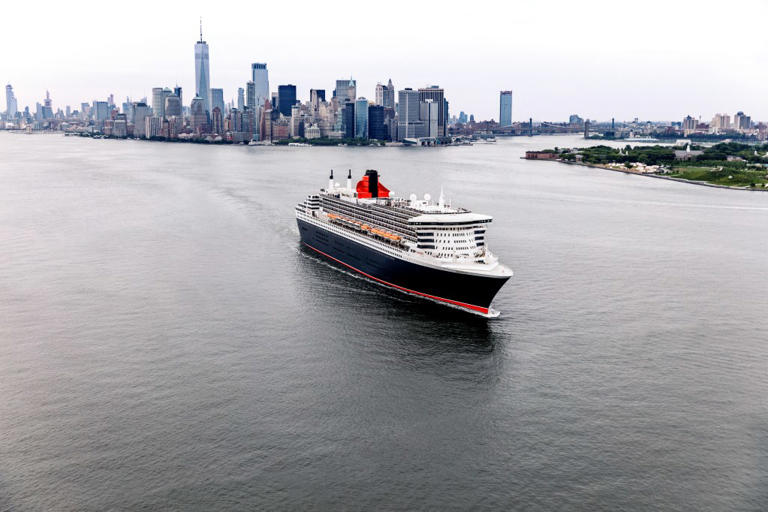 The world’s only active ocean liner will offer a front-row seat to next ...