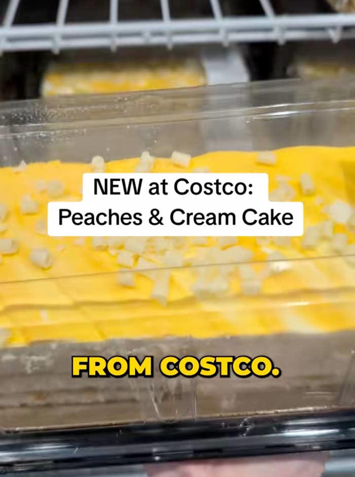 I Tried Costco’s Viral New Peaches And Cream Cake — Here’s My Honest ...