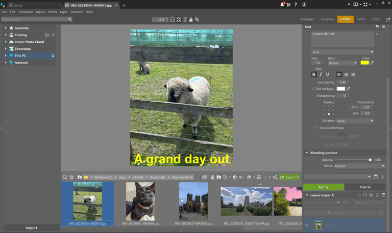 Zoner Studio photo editor review