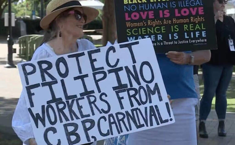 US raids: More than 100 Filipino cruise ship workers, detained, deported
