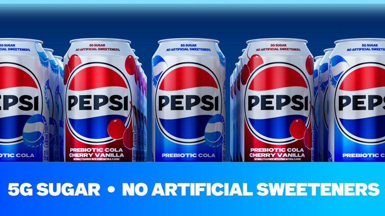 Pepsi launches its own prebiotic soda, available in stores early 2026