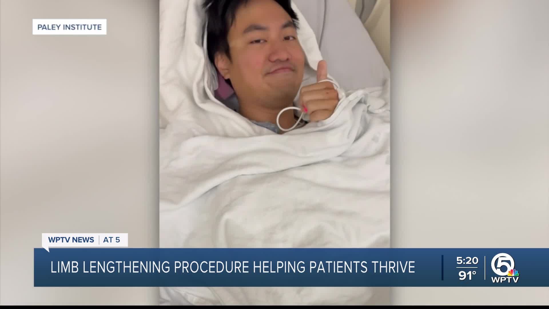 Patients undergo limb lengthening procedure to gain height