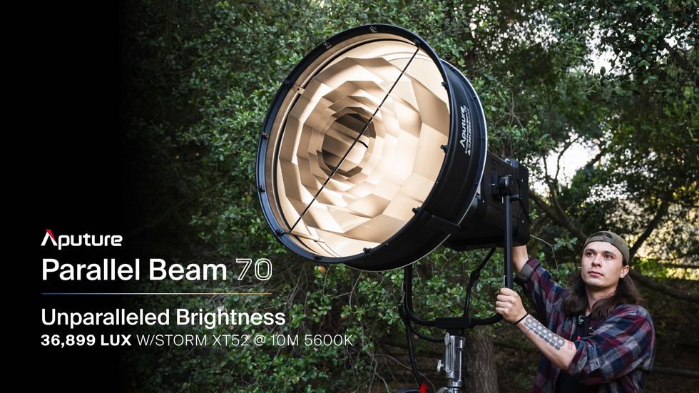 The Aputure STORM Parallel Beam 70 Modifier is Here to Upgrade Your ...