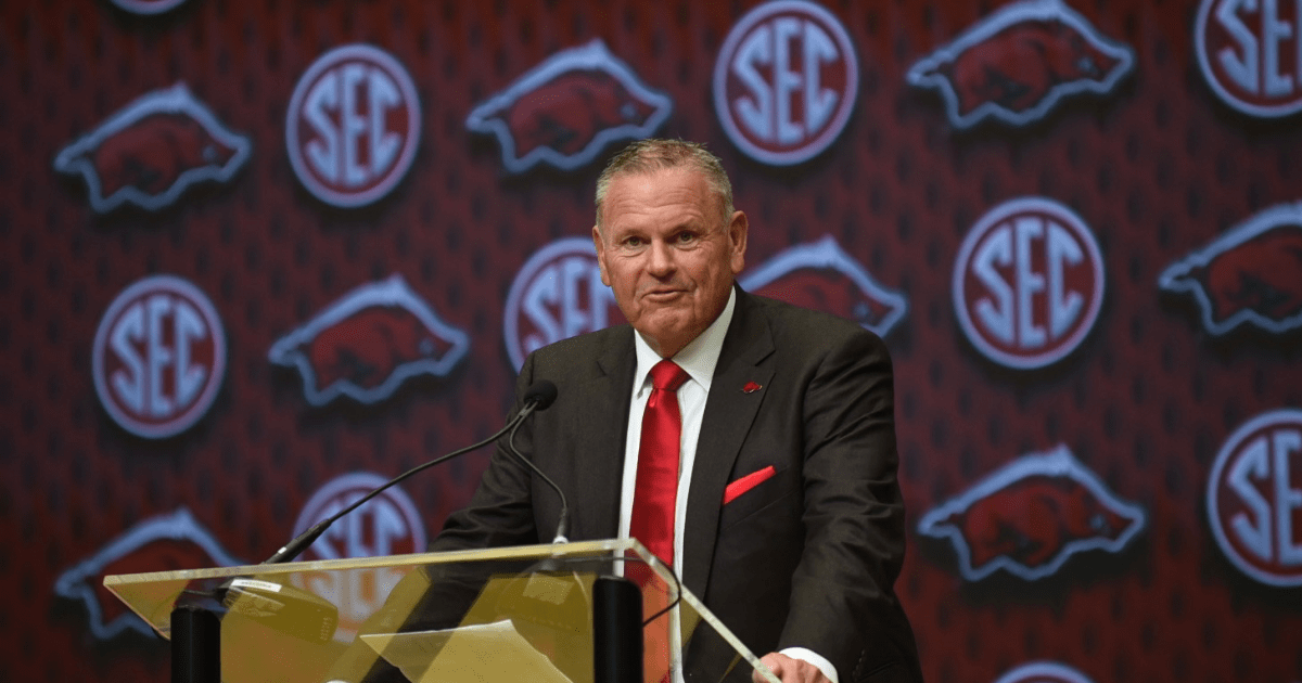 Pittman Not Sweating The Arkansas Heat