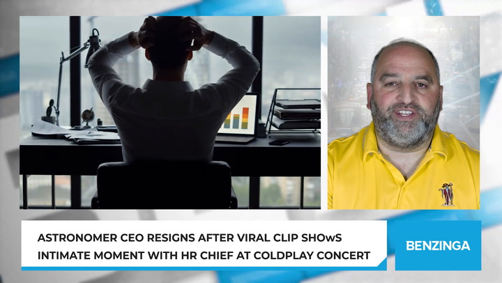 Astronomer CEO Resigns After Viral Clip Shows Intimate Moment With HR ...
