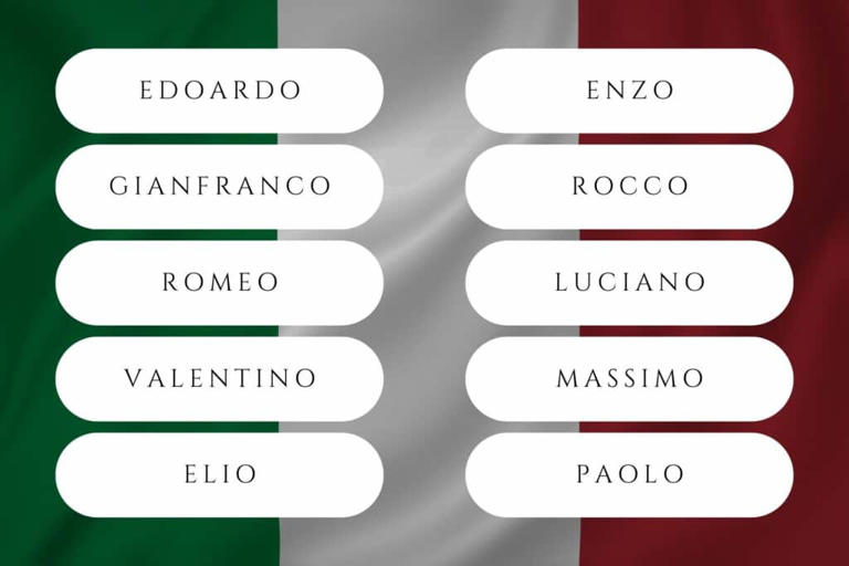 60+ Italian Names for Boys With Meanings