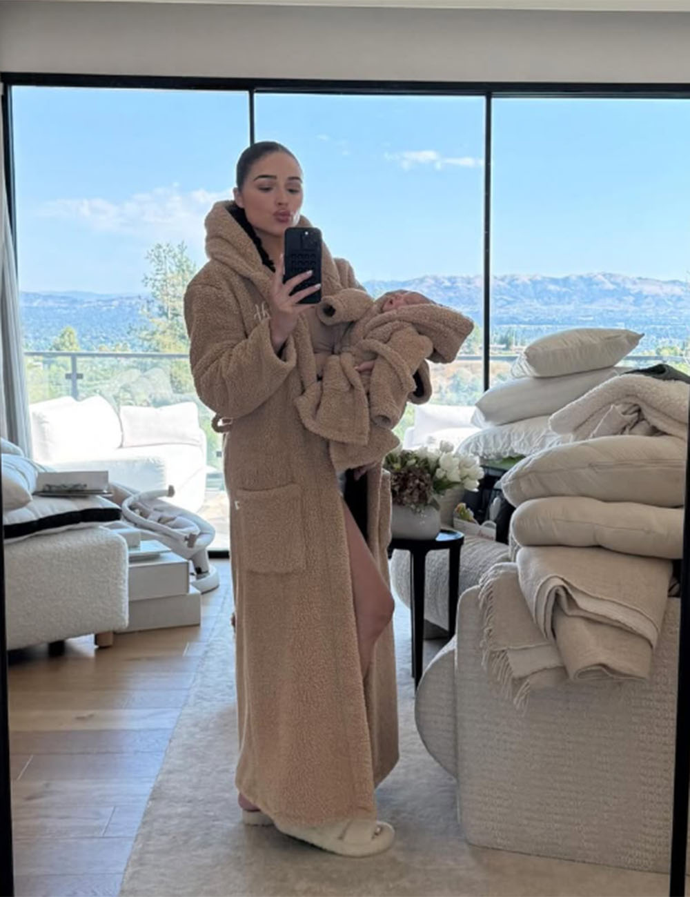 Olivia Culpo and daughter’s emotional send off to Christian McCaffrey ...