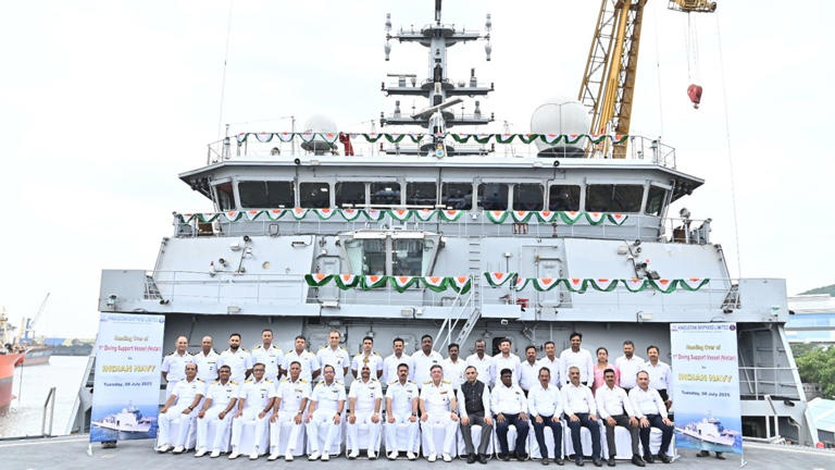 Indian Navy commissions first indigenous diving support vessel