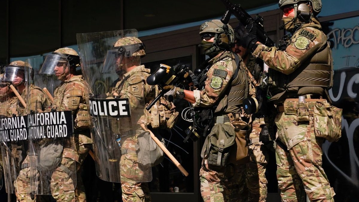 Pentagon withdraws 700 Marines from LA after month-long deployment