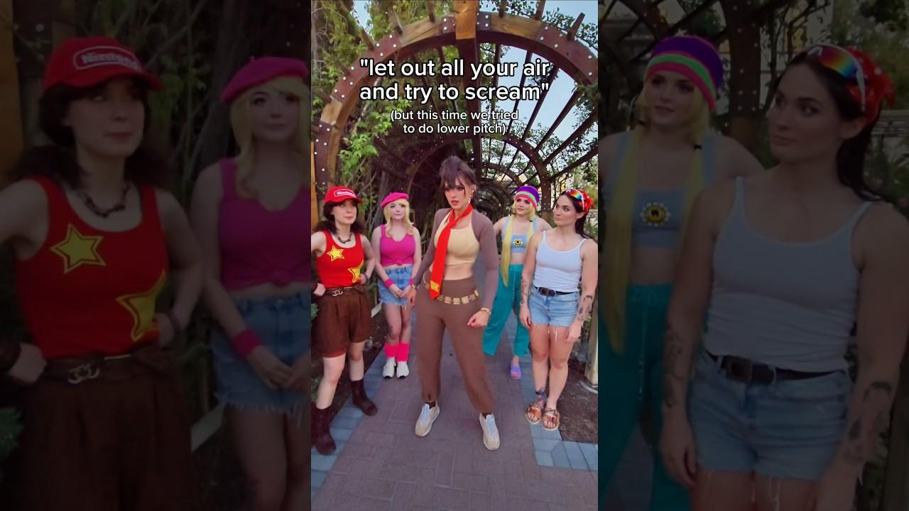 "let Out All Your Air And Try To Scream" Part 2 #donkeykong #cosplay