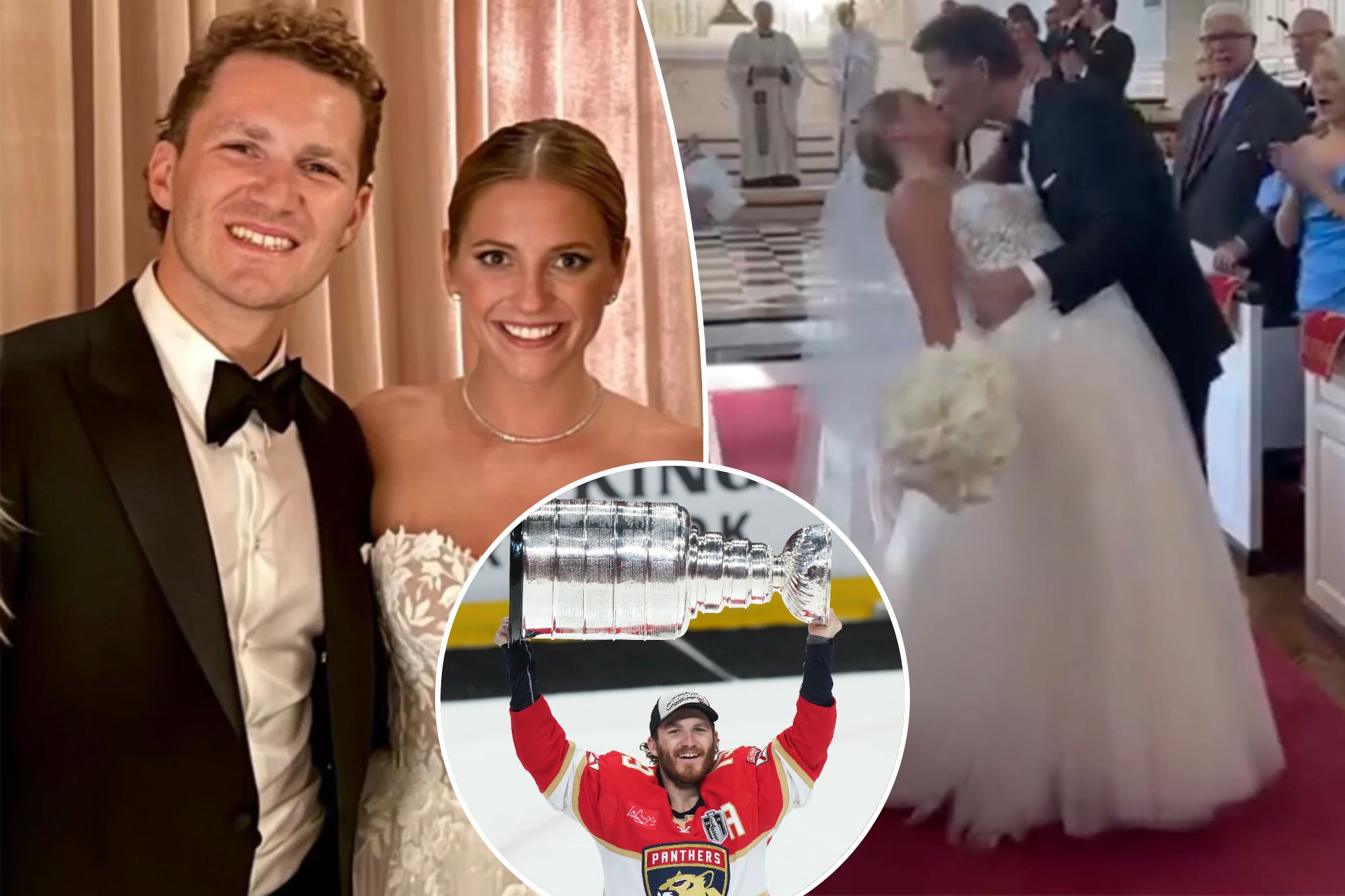 Matthew Tkachuk gets married in lavish wedding to cap off Panthers ...
