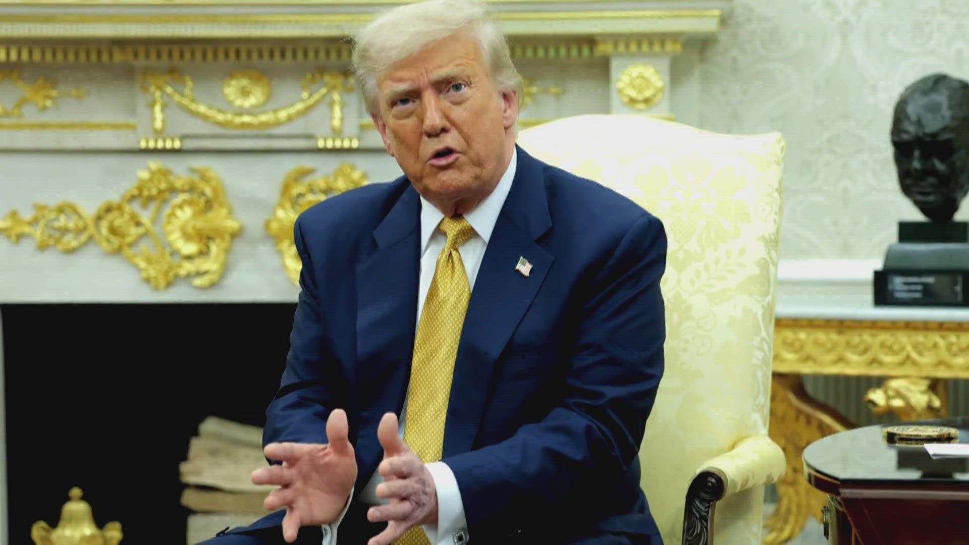 CBS Poll: Growing disapproval of Trump amid deportations, tariffs