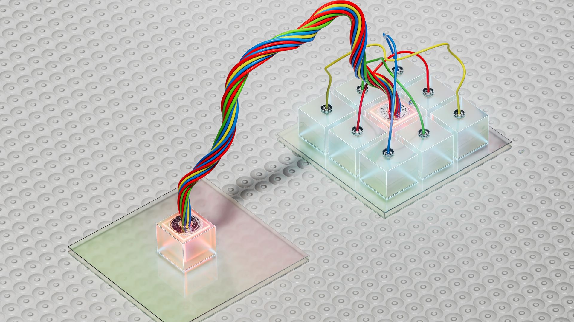 World’s first quantum teleportation sends telecom qubit into solid-state memory device