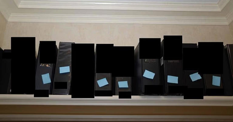 Epstein's Home Raid Crime Scene Photos Revealed