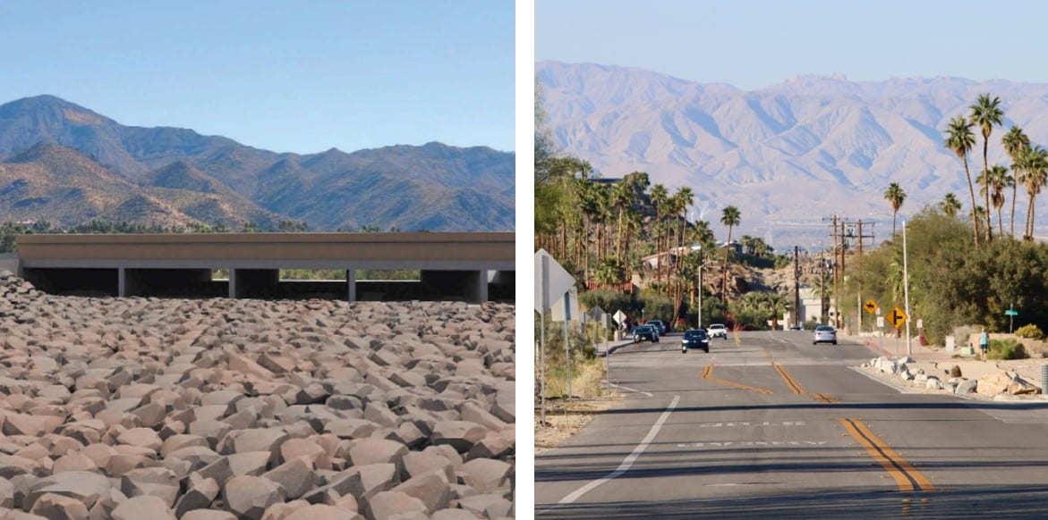 Council approves South Palm Canyon flood control bridge project with federal funding deadline ...