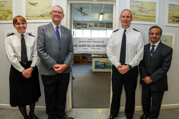 New museum opens to honour HMS Sultan’s aviation legacy
