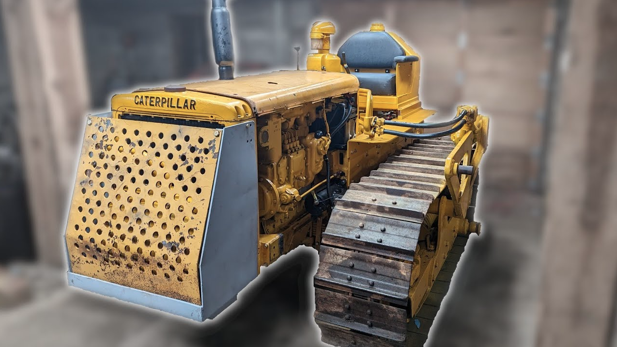 Caterpillar D4 head bolt retorque and hydraulic control setup