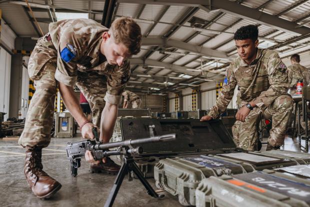 Behind the wire: First look at army’s rapid deployment force in action