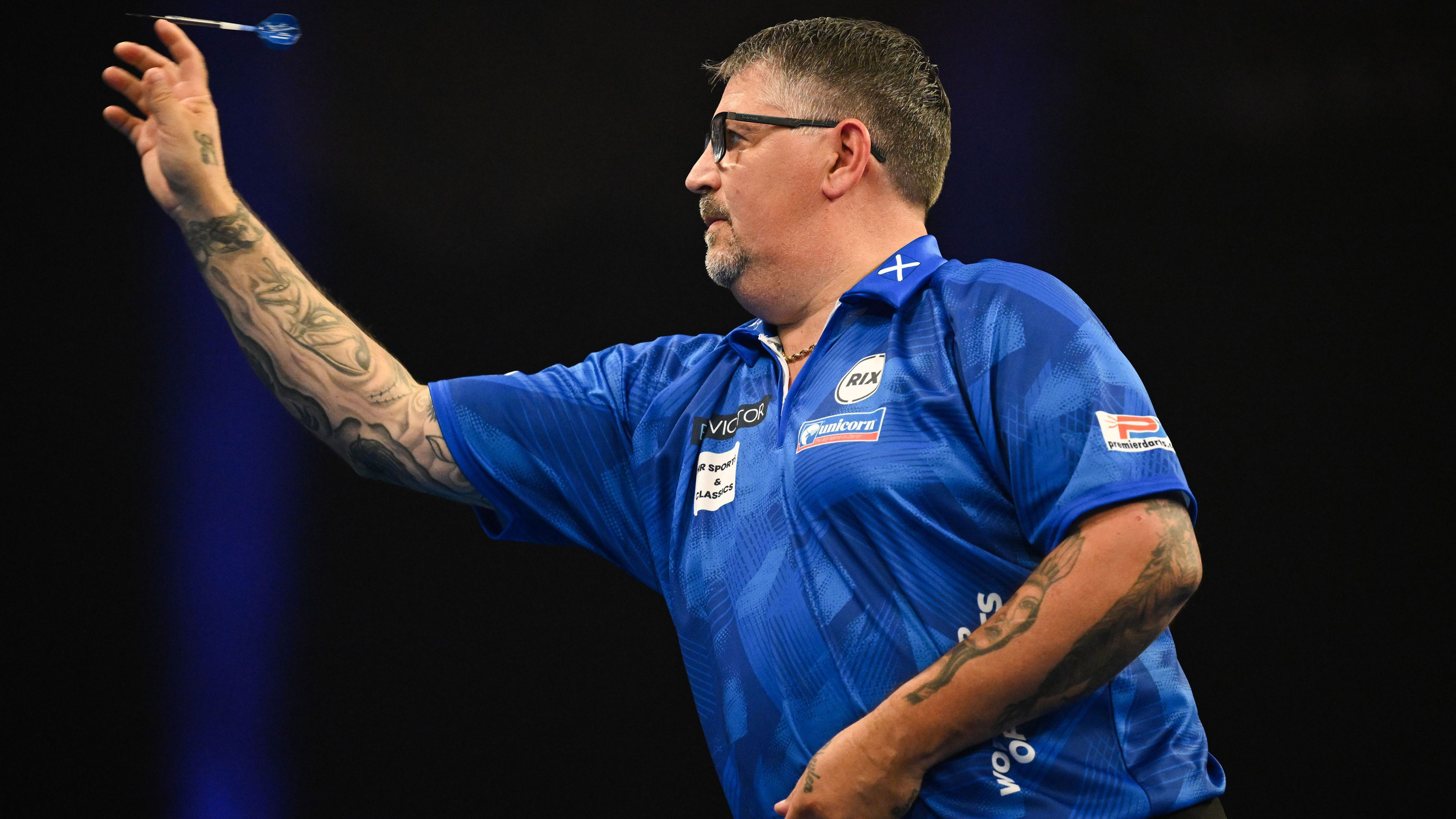 Wer zeigt die Duelle der 2. Runde beim World Matchplay mit Gary ...