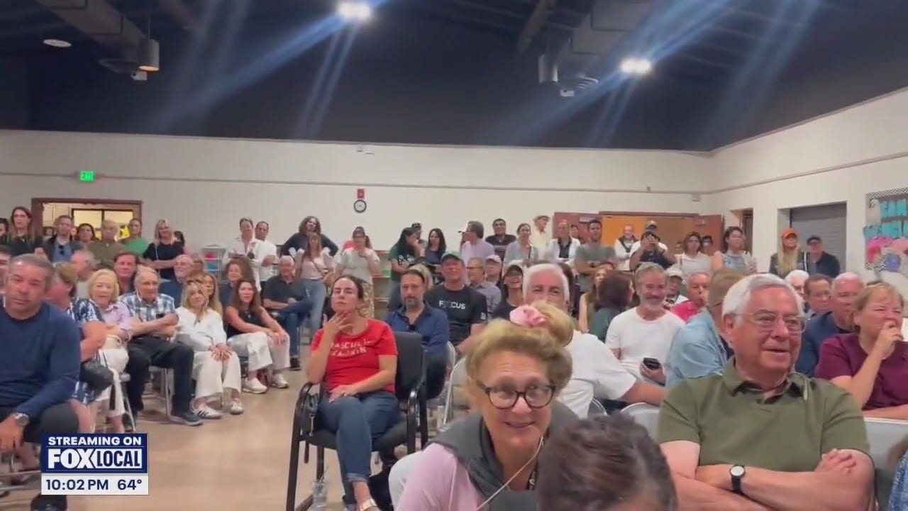 Community meeting held in Encino to discuss crime, safety amid recent ...