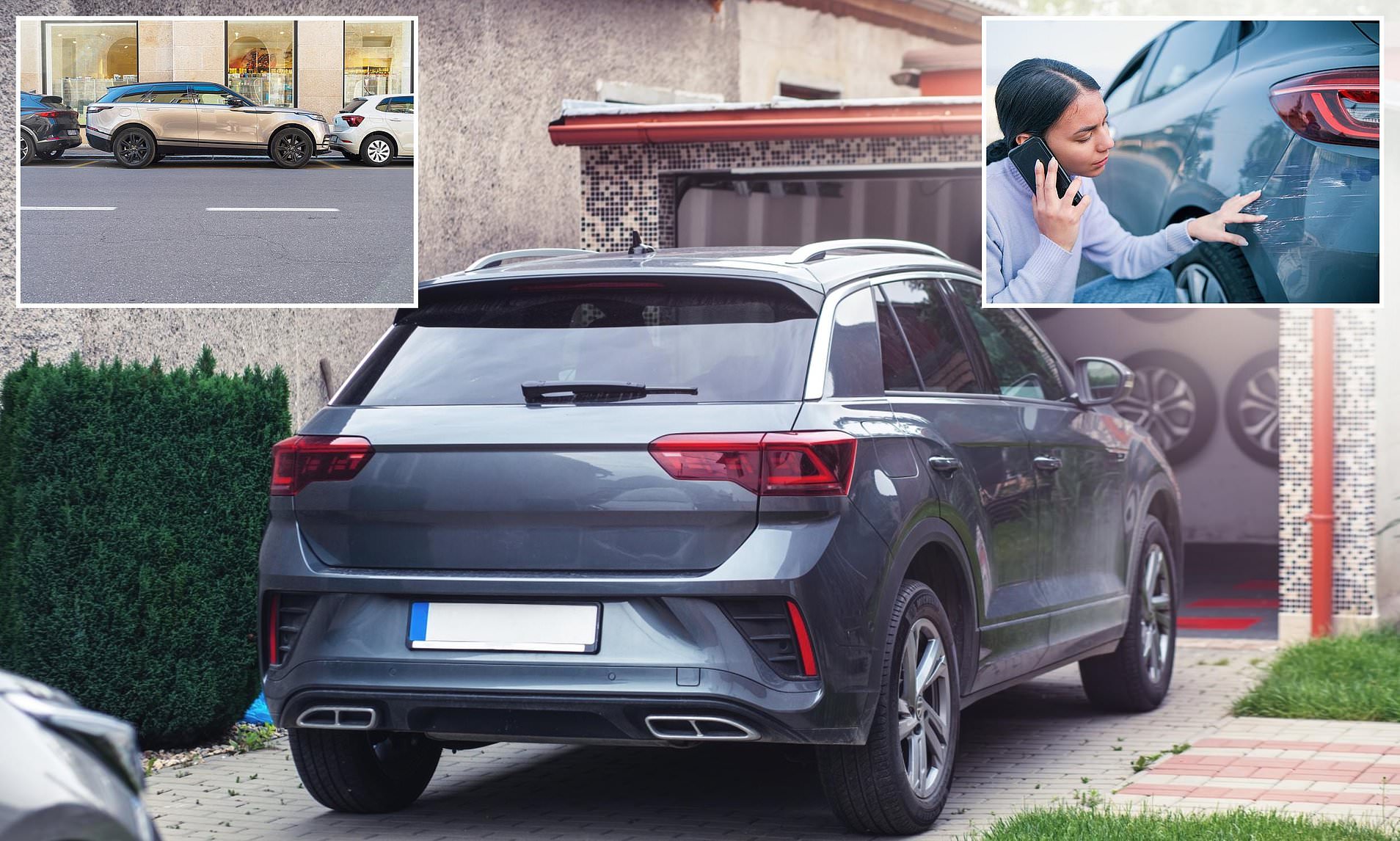 Cars are so big one in six drivers with garages CAN'T park in them