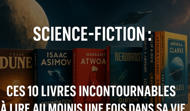Évasion garantie : les 10 romans de science-fiction qu'il faut ...