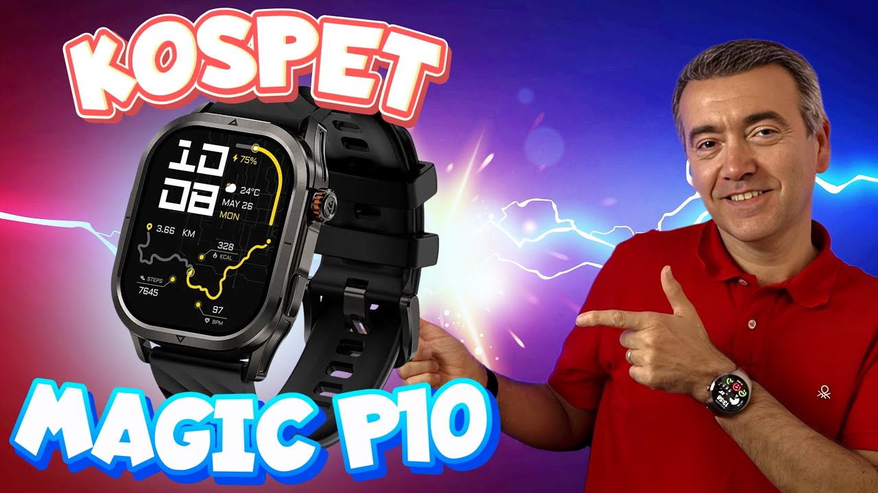 Kospet Magic P10 Review Completa Em PortuguêS | O Melhor Smartwatch Até ...