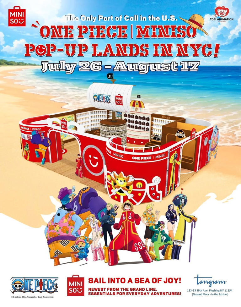 ONE PIECE X MINISO POP-UP, NYC
