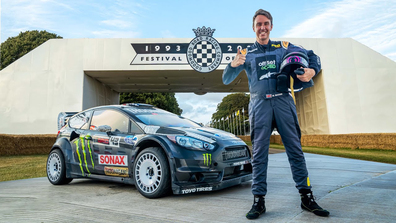 Driving Ken Block’s RX43 at Goodwood Festival of Speed