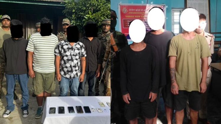 Manipur police arrest seven militants in coordinated operations across ...