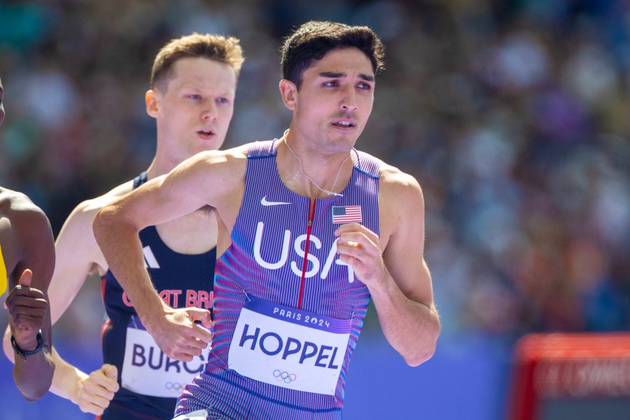 Hoppel runs one of the fastest 800-meter times ever in recent London race