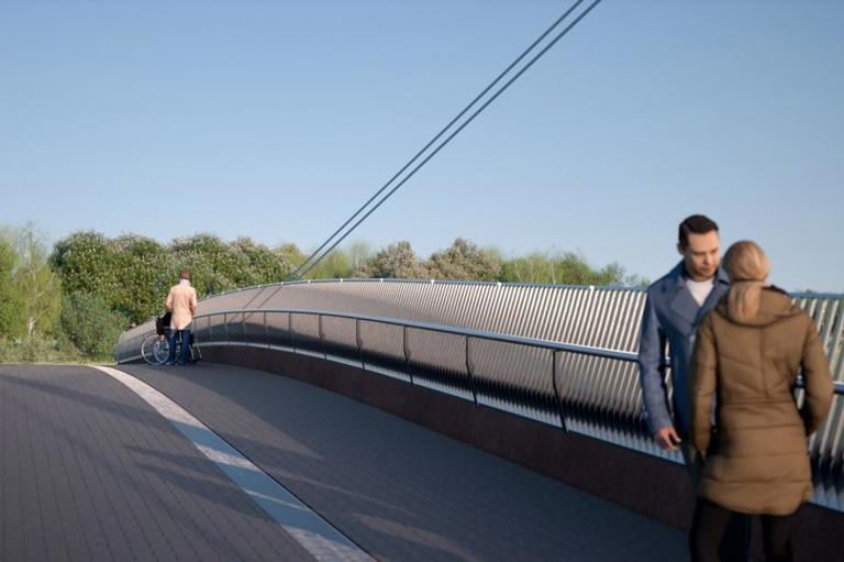 Plans for epic 40-metre cable bridge over River Avon approved