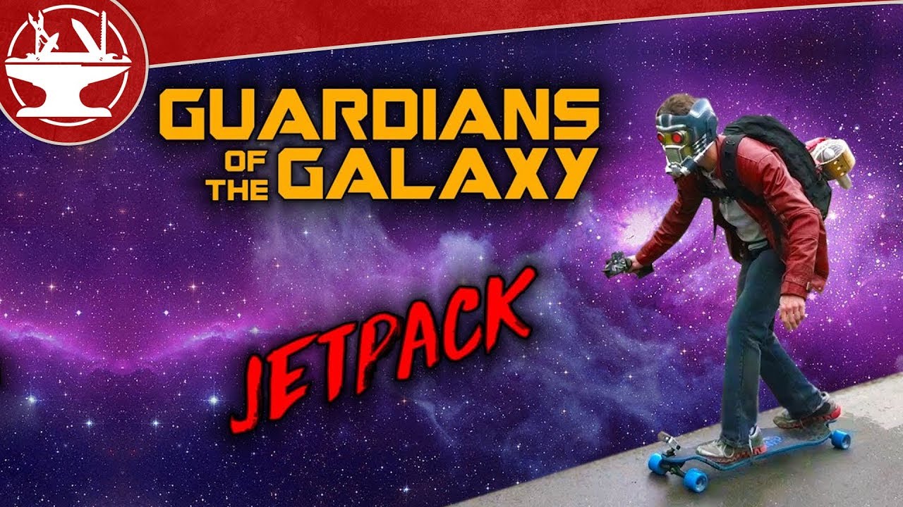Testing a Real Jet Pack Inspired by Star-Lord